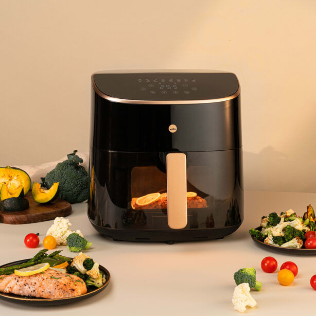 DUALFRY SPLIT 8L AIRFRYER - Wilfa